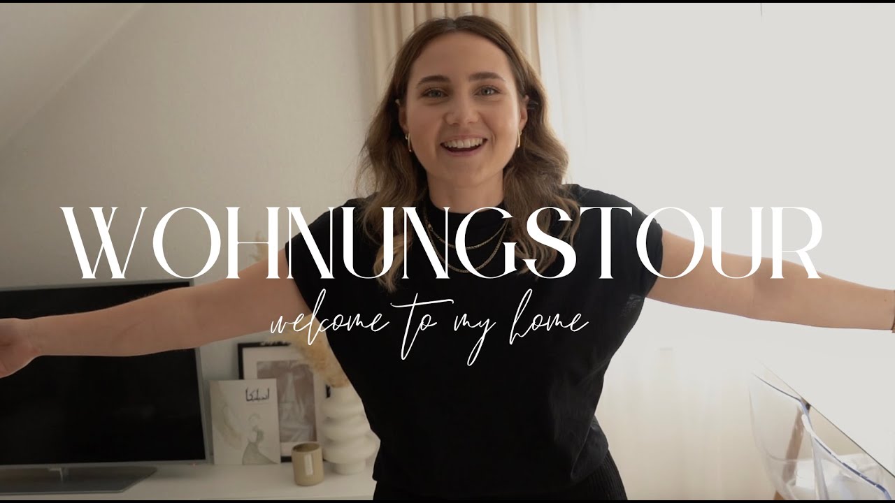 WOHNUNGSTOUR | ich zeige euch meine Ein-Zimmer-Wohnung! - YouTube