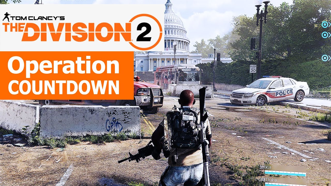 The Division 2 | Operation Countdown | Co-op Missions - YouTube