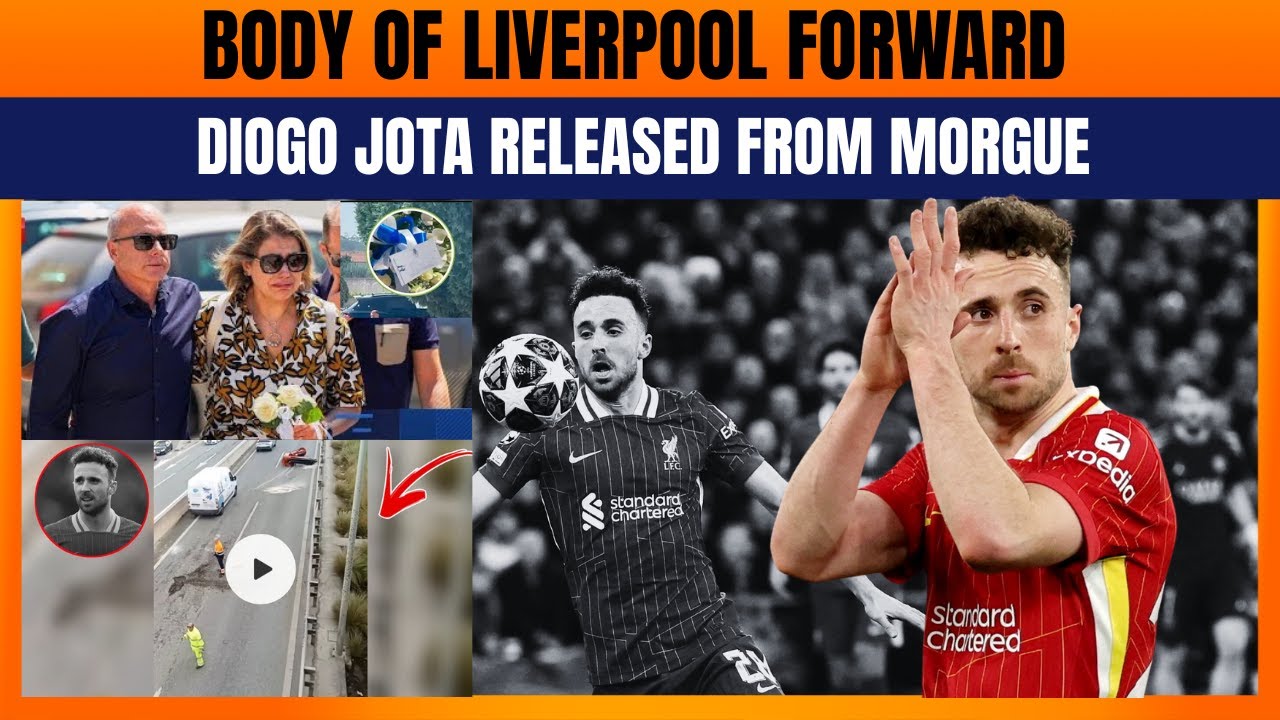 Diogo Jota Funeral LIVE: Body of Liverpool forward Diogo Jota released ...