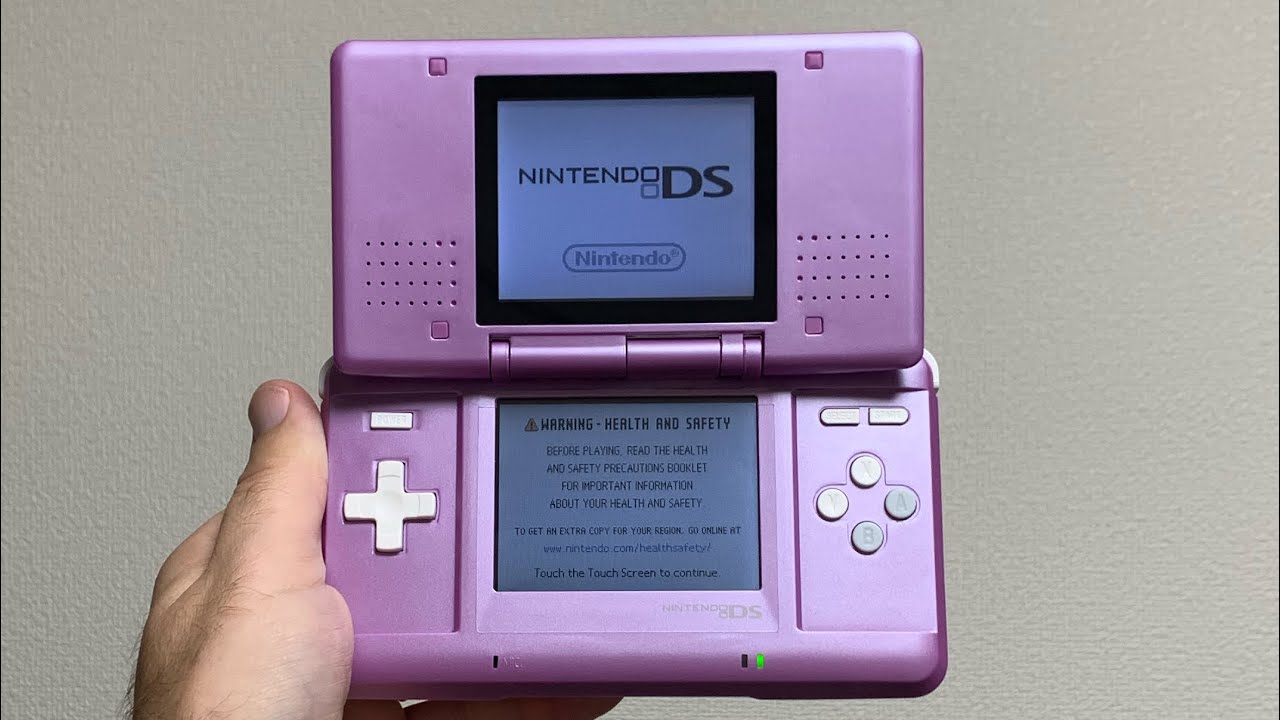 Check out this beautiful purple Nintendo DS Phat I built! - YouTube