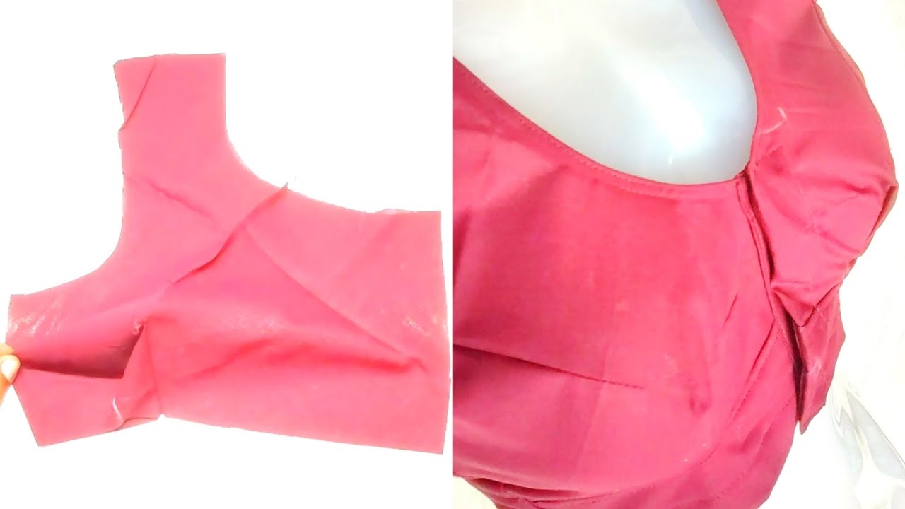 Normal blouse stitching #normalblouse #stitching - YouTube