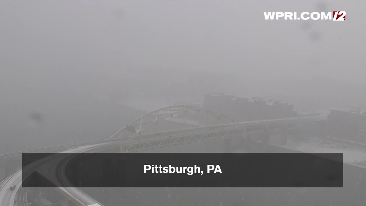 VIDEO NOW: Snow falling in Pittsburgh - YouTube