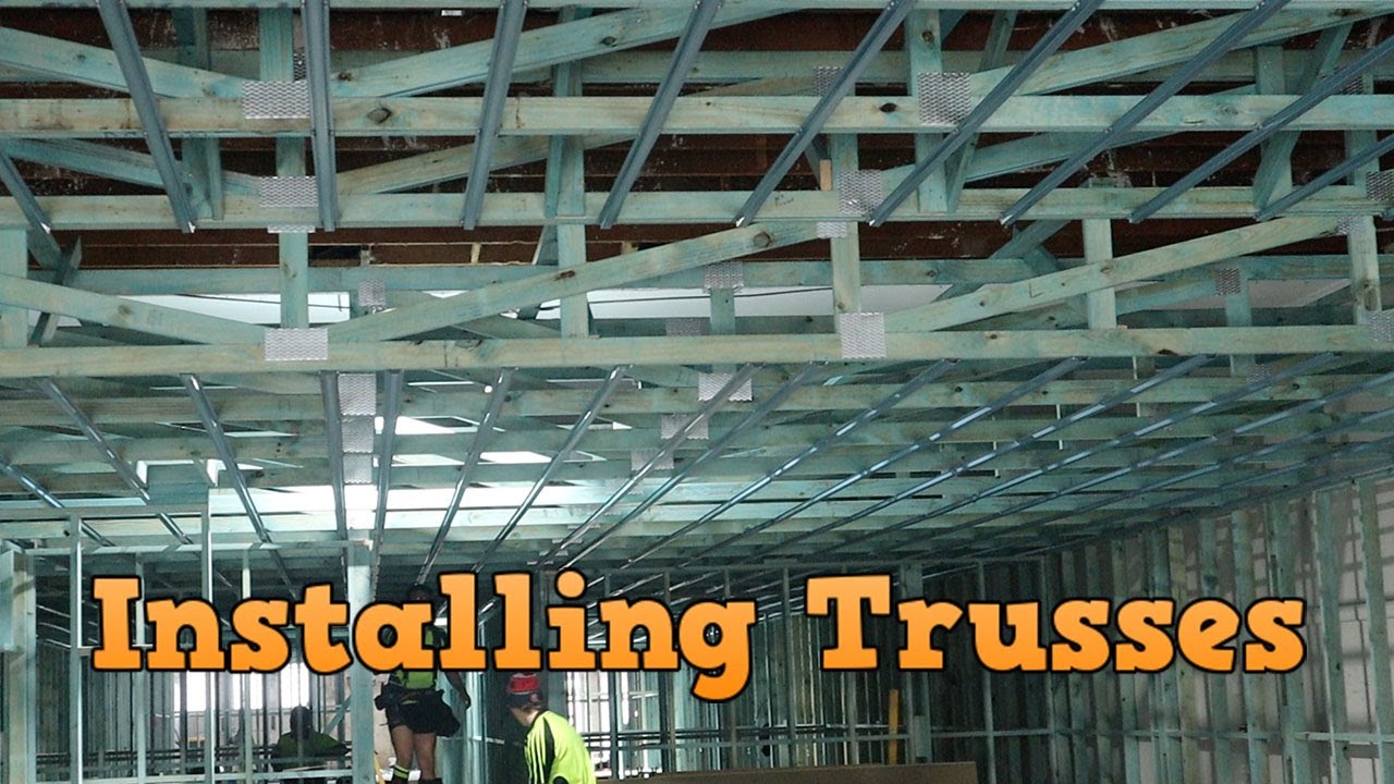 Building a house inside a building - YouTube