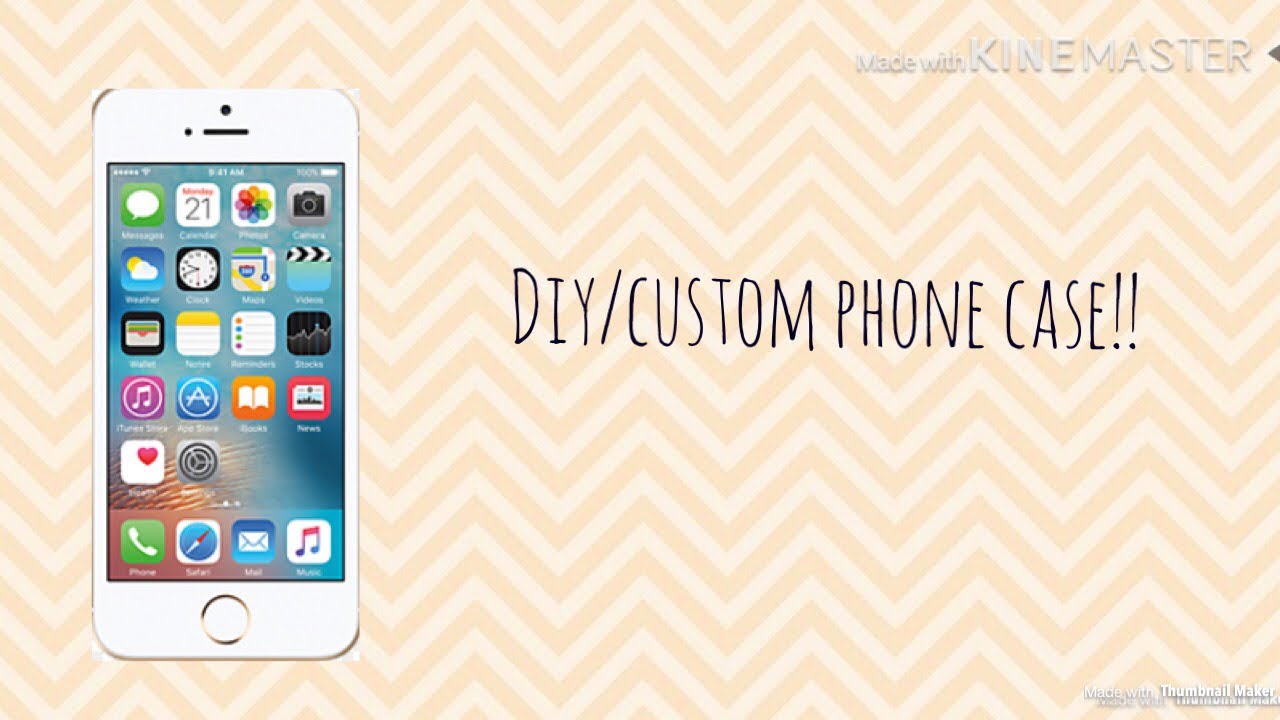 Print your own custom phone case?Diy custom phone case - YouTube