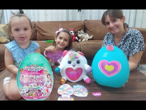 RAİNBOCORNS THE SURPRISE EGGS, Rainbocorns Sequin Surprise TOYS UNBOXİNG EĞLENCELİ ÇOCUK VİDEOSU