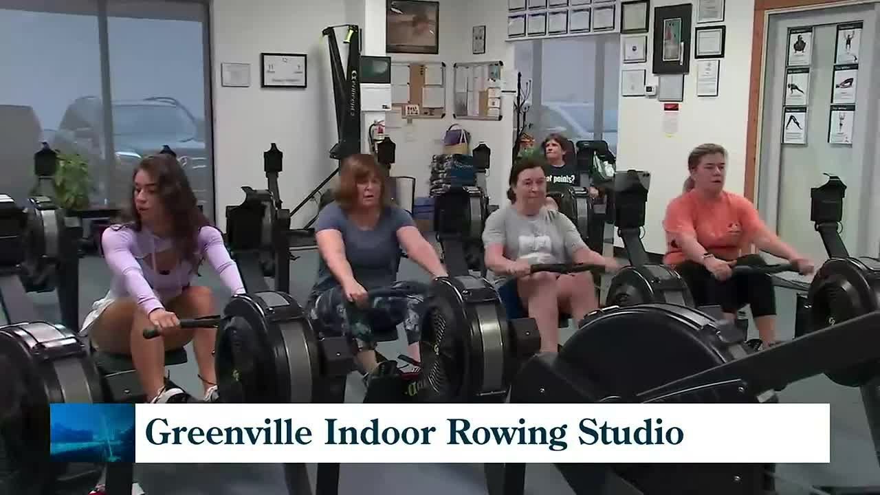 Row strong and live long with Greenville Indoor Rowing! - YouTube