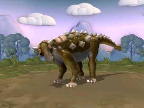 Spore Dinosaur Ankylosaurus - YouTube