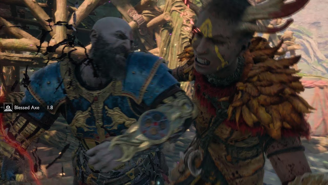 God of War Ragnarok - Vanaheim Stalker Fight - YouTube