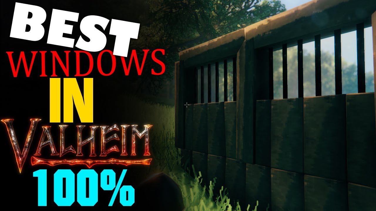 BEST WINDOWS IN GAME 100% | Valheim - YouTube