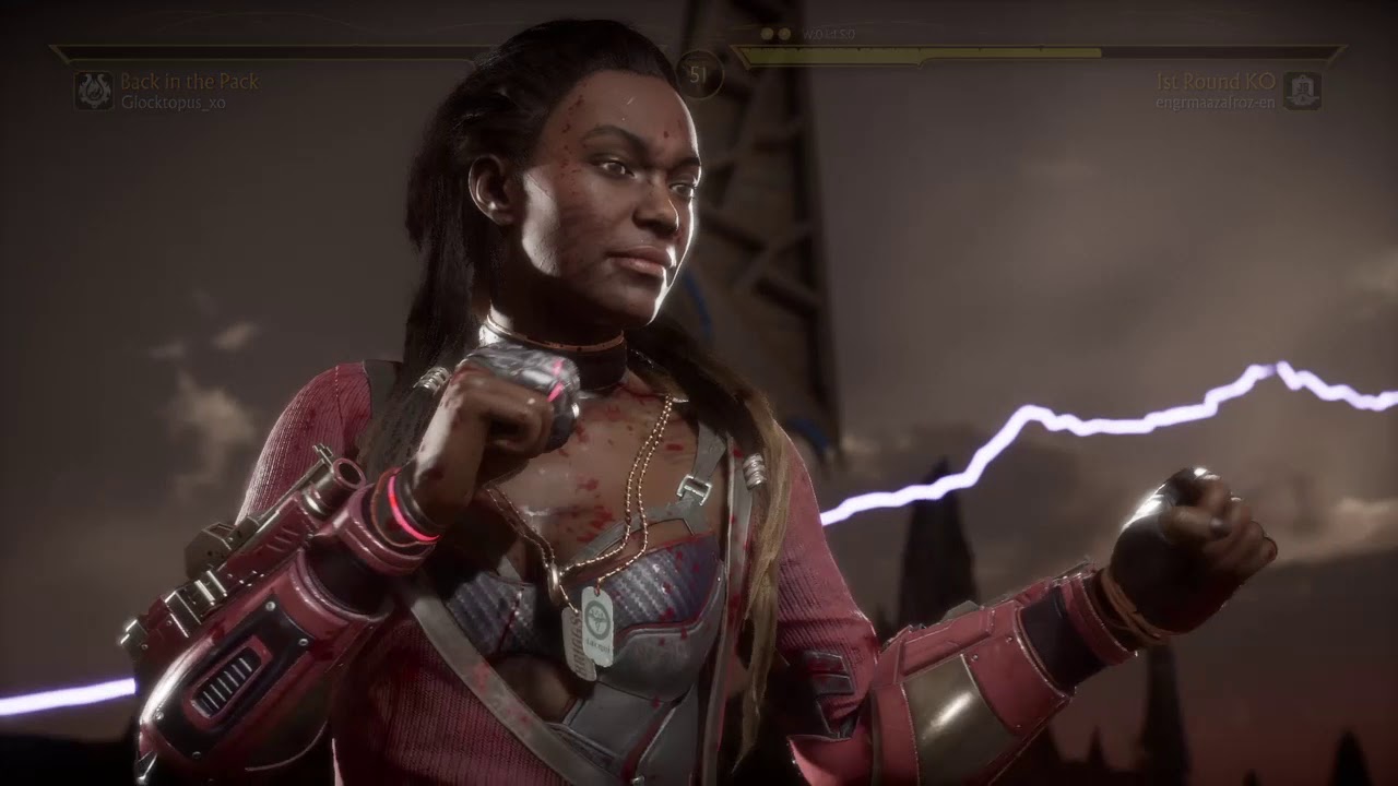 First Time Playing as Jacqui Briggs | Mortal Kombat 11 Online Gameplay ...
