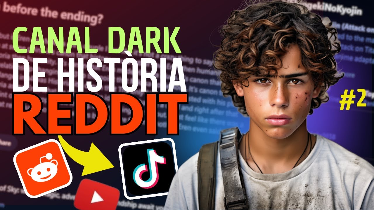 COMO CRIAR CANAL DARK VIRAL COM HISTORIAS DO REDDIT (PARTE 2#2) - YouTube
