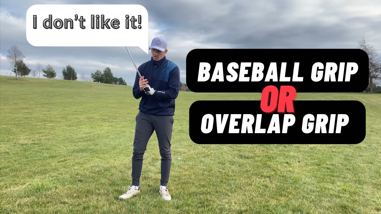 Is a “BASEBALL” GOLF GRIP really that bad? (On course analysis) - YouTube