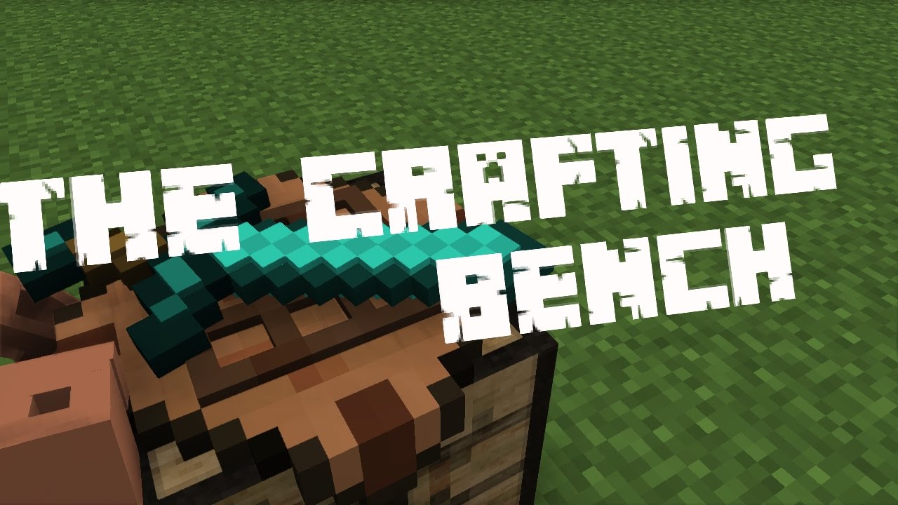the crafting bench: animation [mine-imator] - YouTube