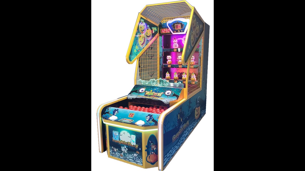 Pumpkin Party Newly launched amusement machine - YouTube
