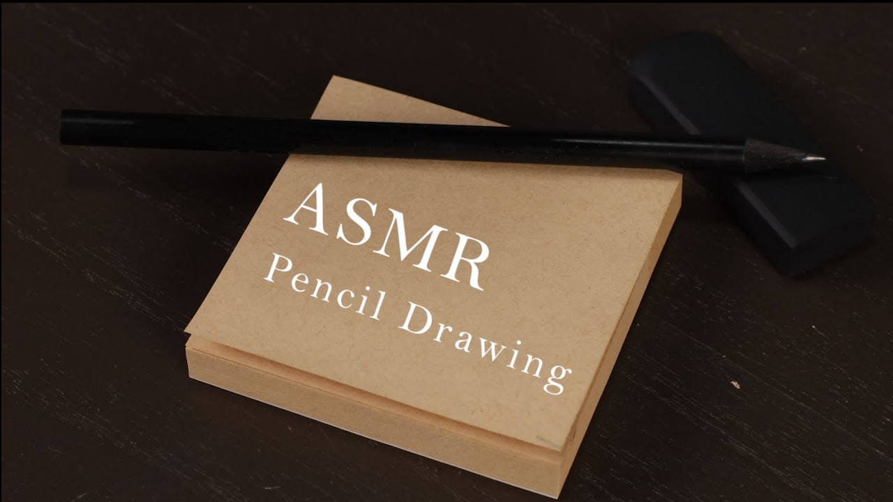 ASMR Pencil Drawing ️ | Relaxing Sketching Sounds for Deep Calm - YouTube