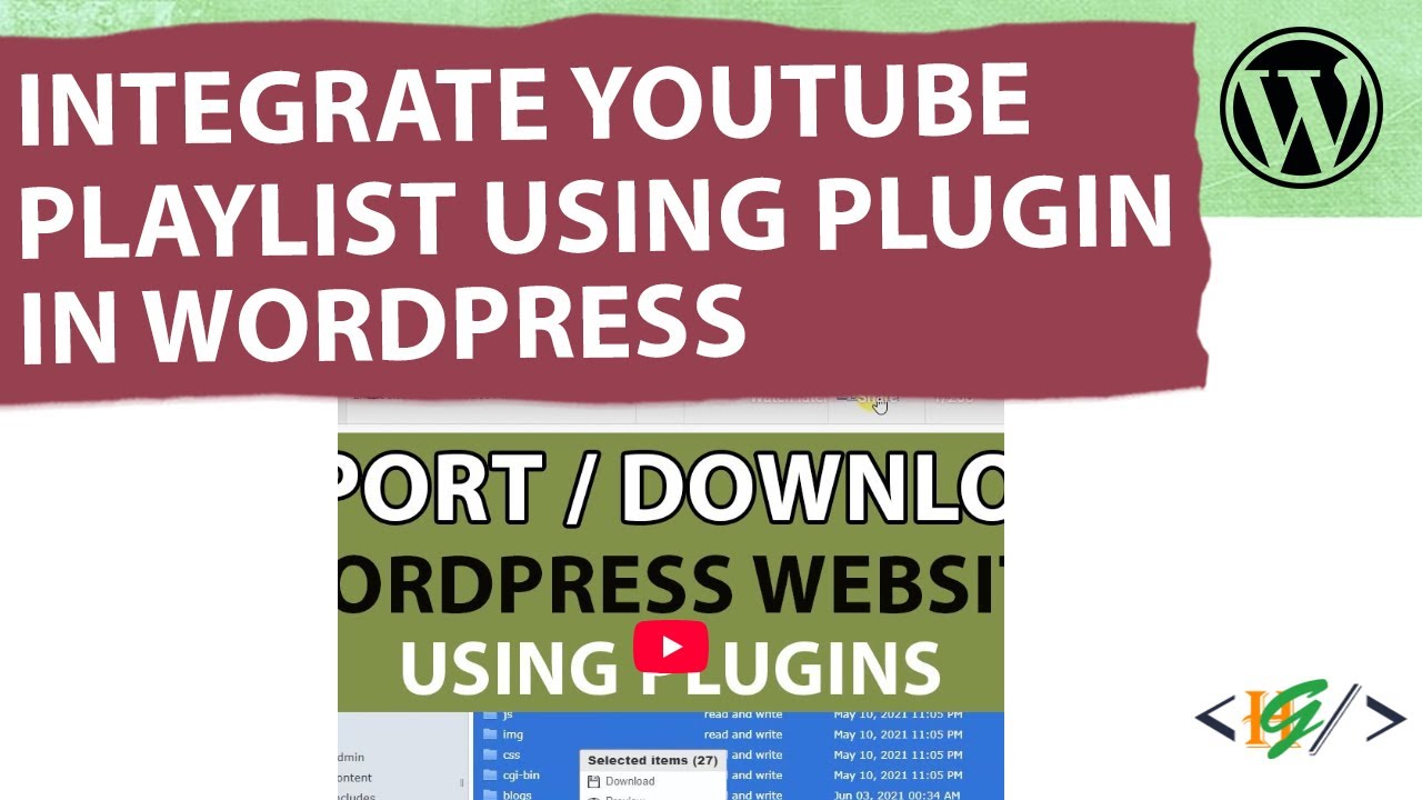 How to Embed Youtube Video Playlist via Shortcode in WordPress - YouTube