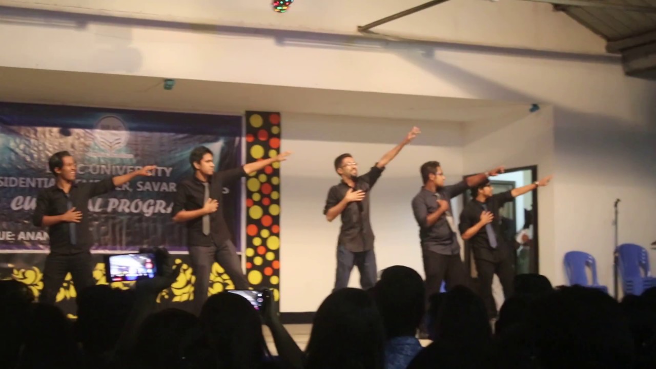 Cultural Night | RS 46 | Nikunjo Boys | Tarc | BRAC University Savar ...