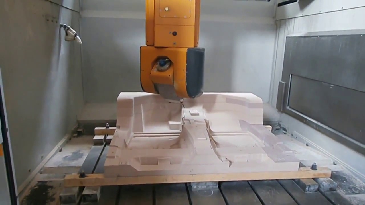 BRETON MATRIX 800 - LAVORAZIONE 5 ASSI - YouTube