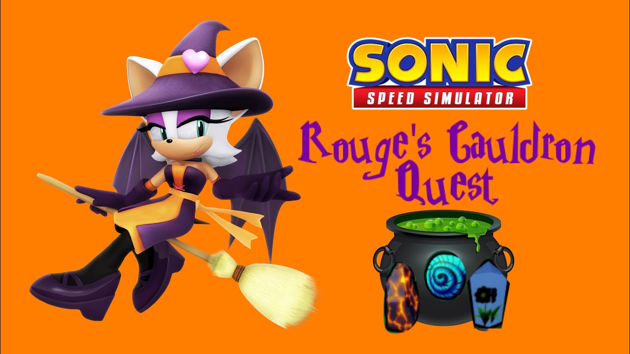 Sonic Speed Simulator Rouge's Cauldron Quest Roblox - YouTube