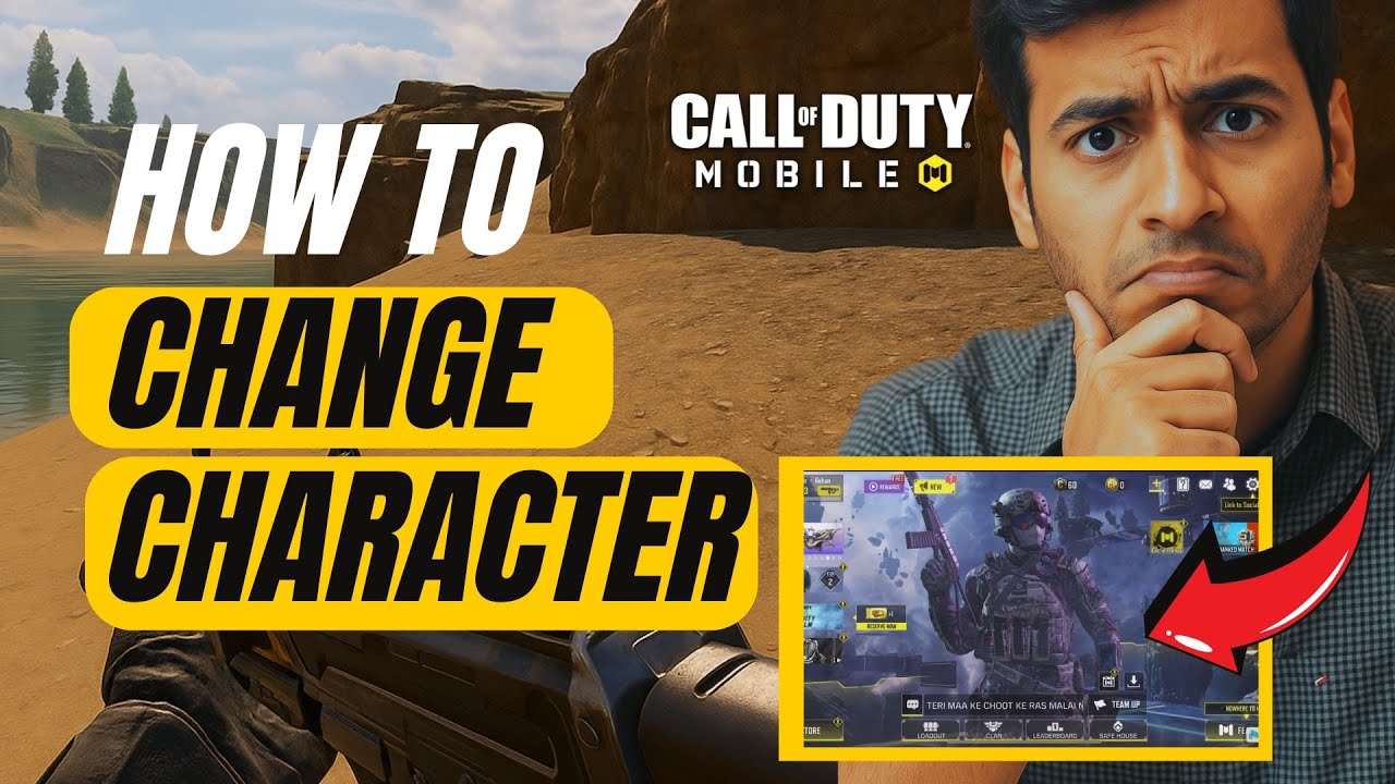 How to Change Character in COD Mobile 2025 - YouTube