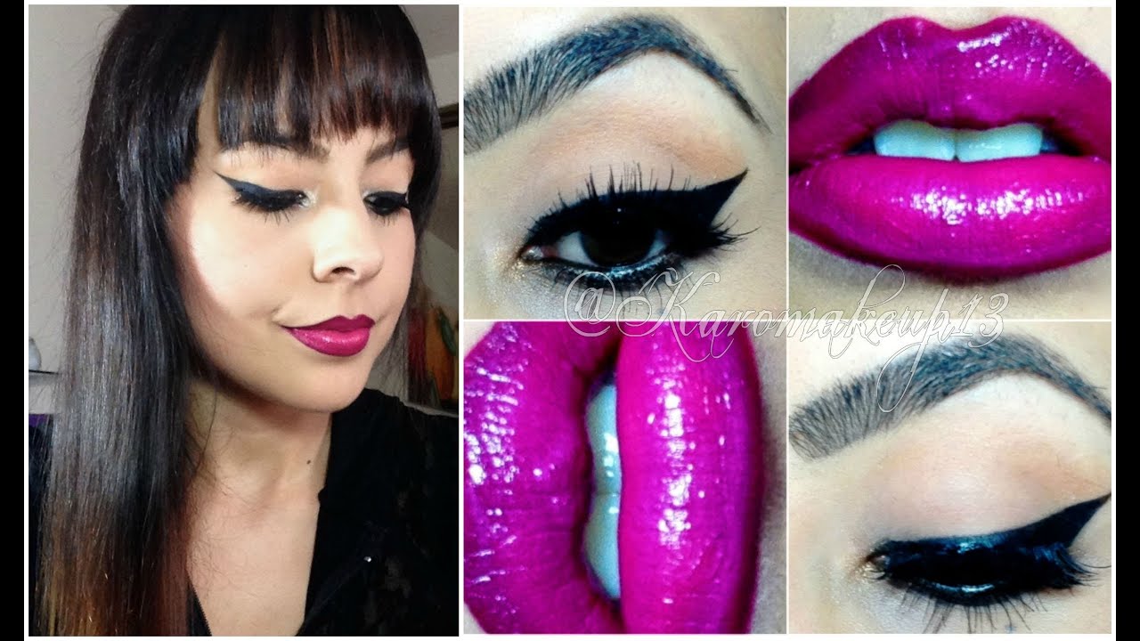 Cat Eyes Makeup Tutorial Maquillaje Fácil Y Rápido Youtube