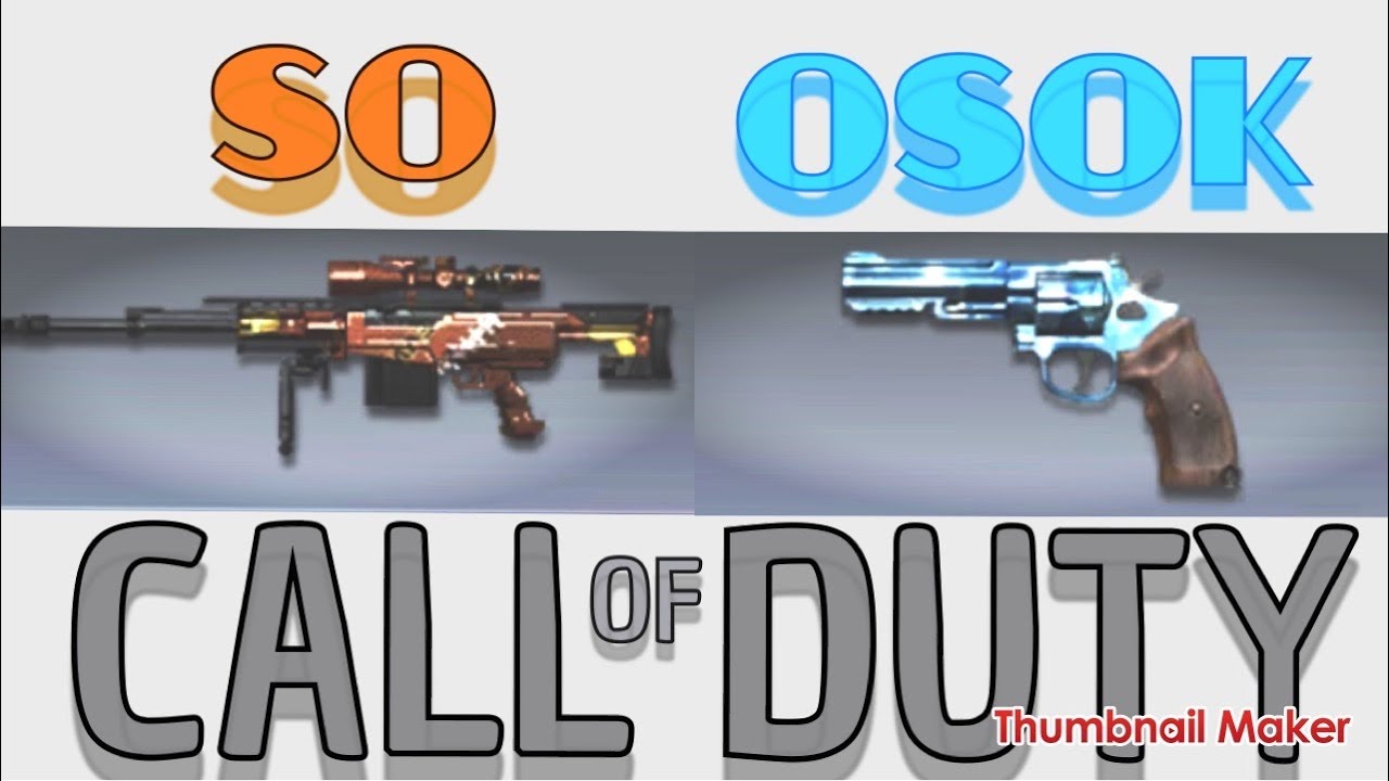 Playing |SO and OSOK| COD - YouTube