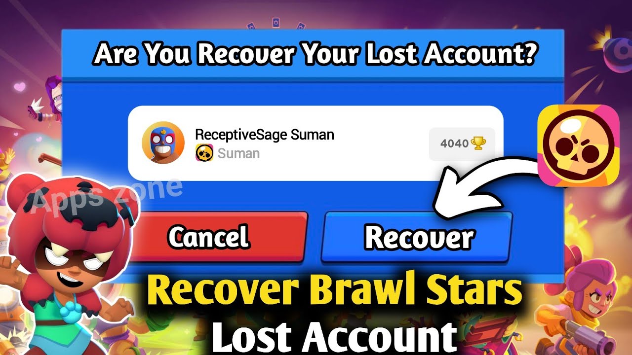 HOW TO RECOVER old Lost Account in Brawl Stars 2025 || Recover Brawl ...