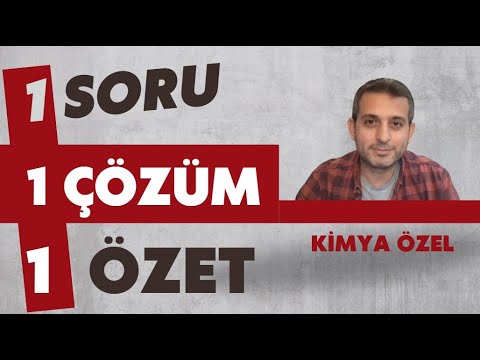 Molarite, Molalite , Yoğunluk ! Bu soruda tekrar et