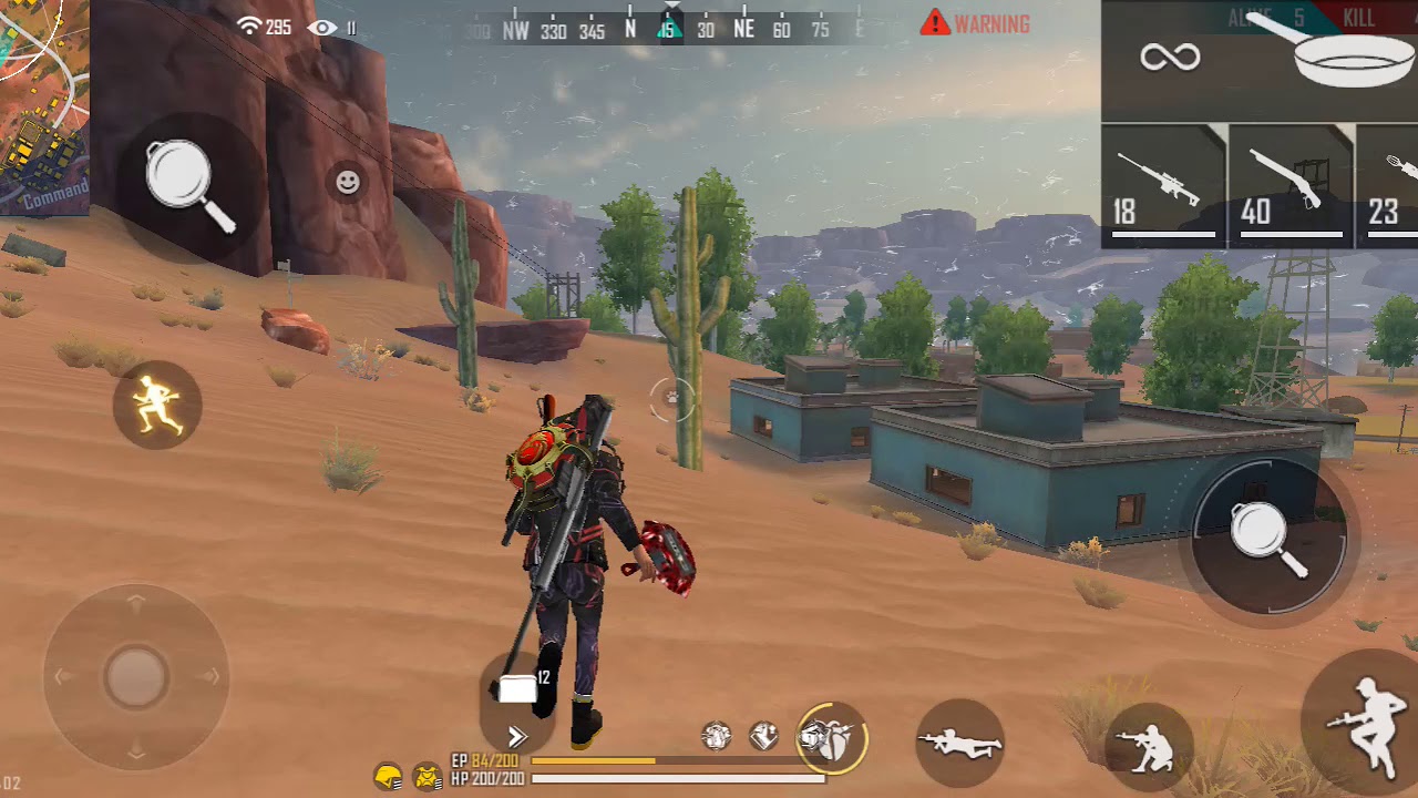 কালাহারি ম্যাপে নতুন গান M182b+Mp40 best rush gameplay - YouTube