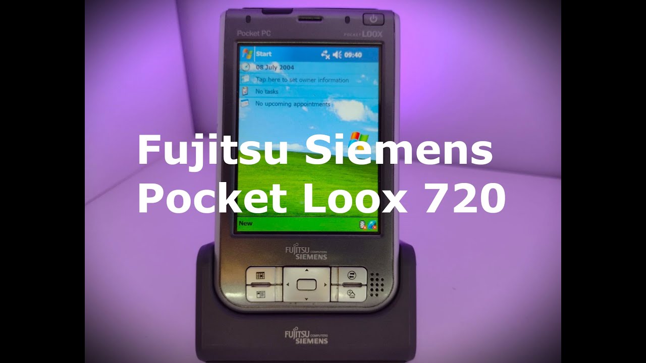 The Fujitsu Siemens Pocket Loox 720 - YouTube