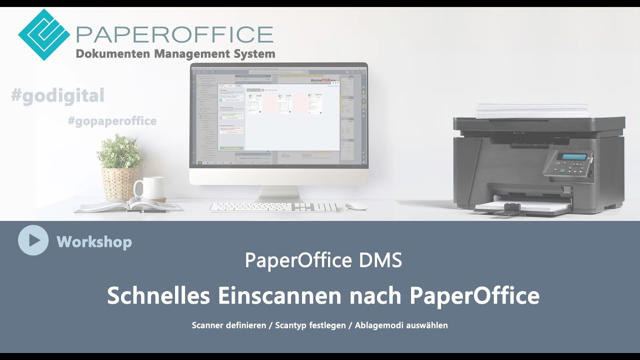 Schnelles Scannen der Dokumente mit intelligentem Scan Modul nach ...