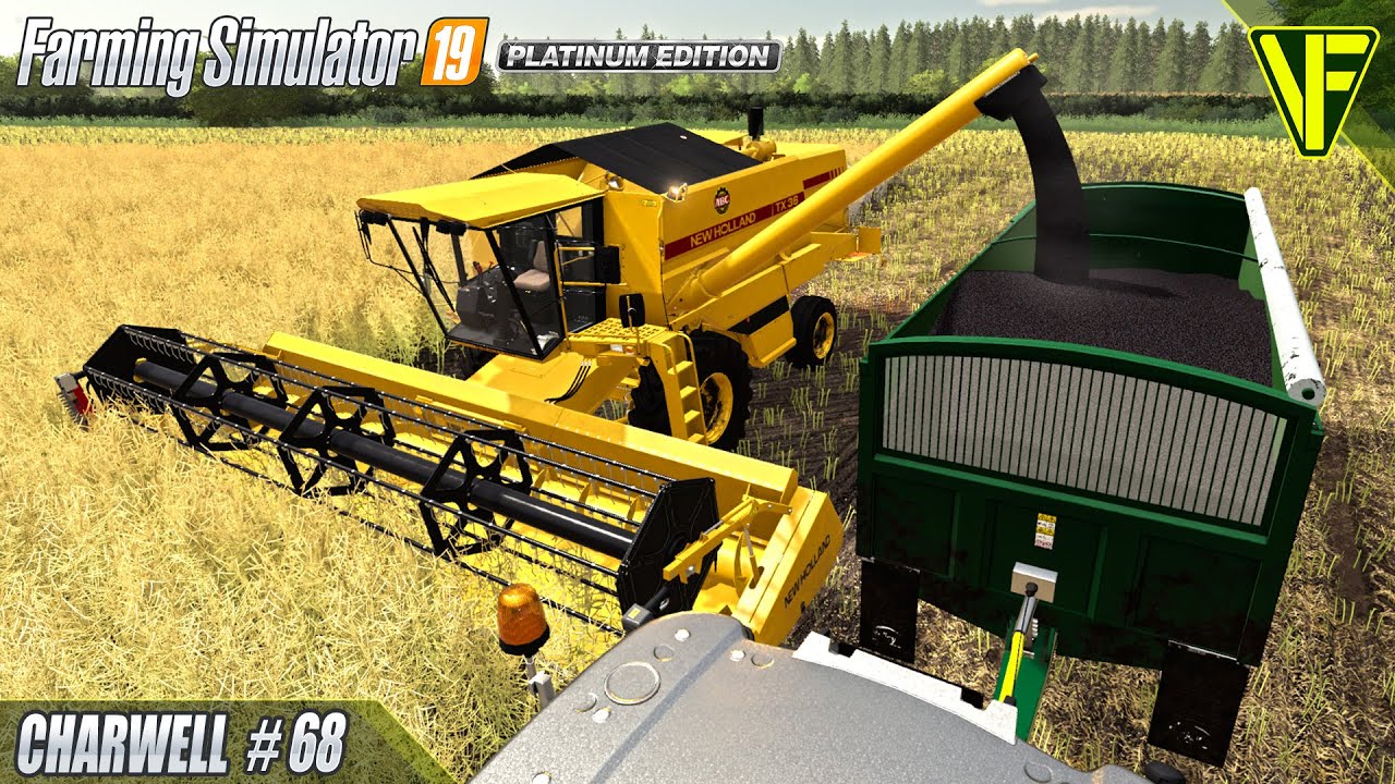We Got The Combine! | Charwell #68 | Farming Simulator 19 - YouTube