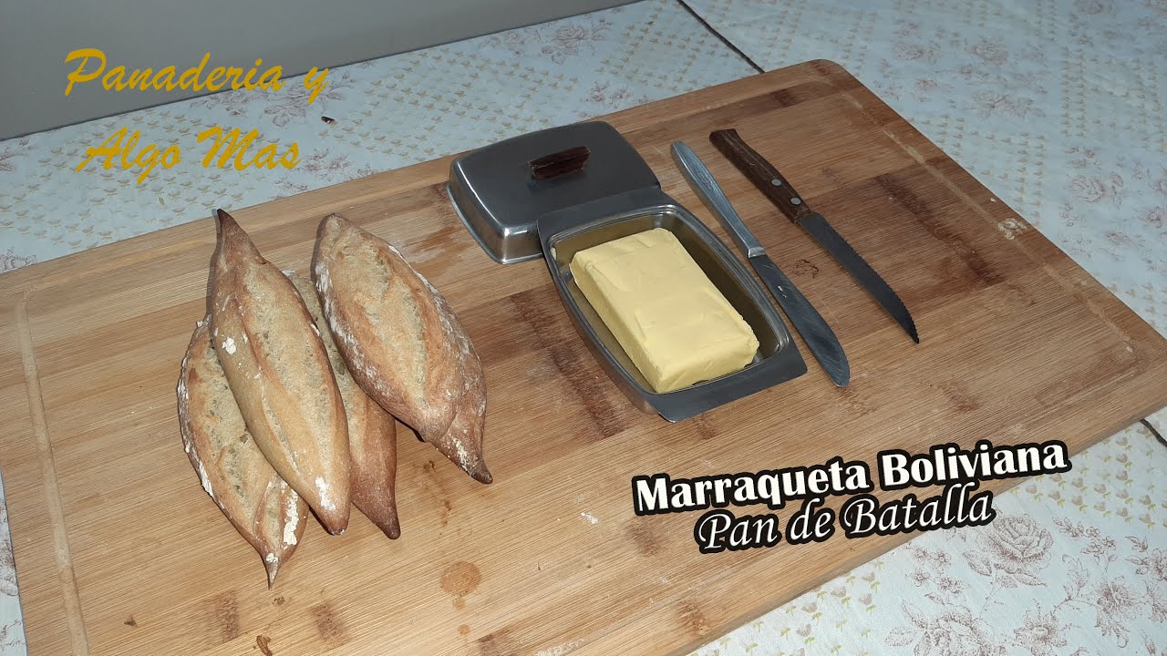 Marraqueta Boliviana Pan de Batalla - YouTube