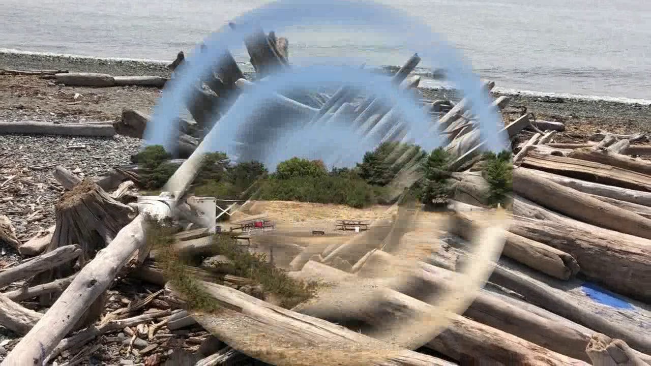 Walk around LightHouse Marine Park in Point Roberts Washington - YouTube