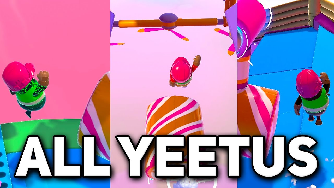 How To Use ALL The Yeetus In Fall Guys (2022) - YouTube