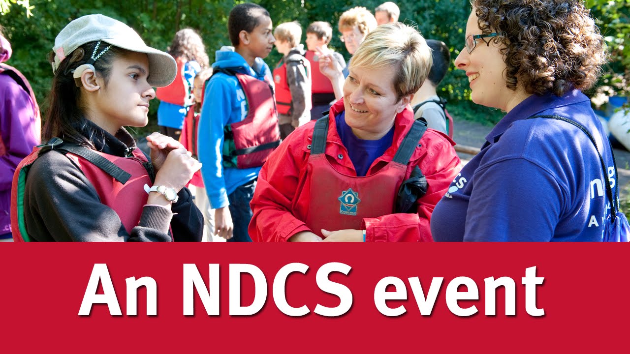 My deaf child, our Muslim family and a NDCS event - YouTube