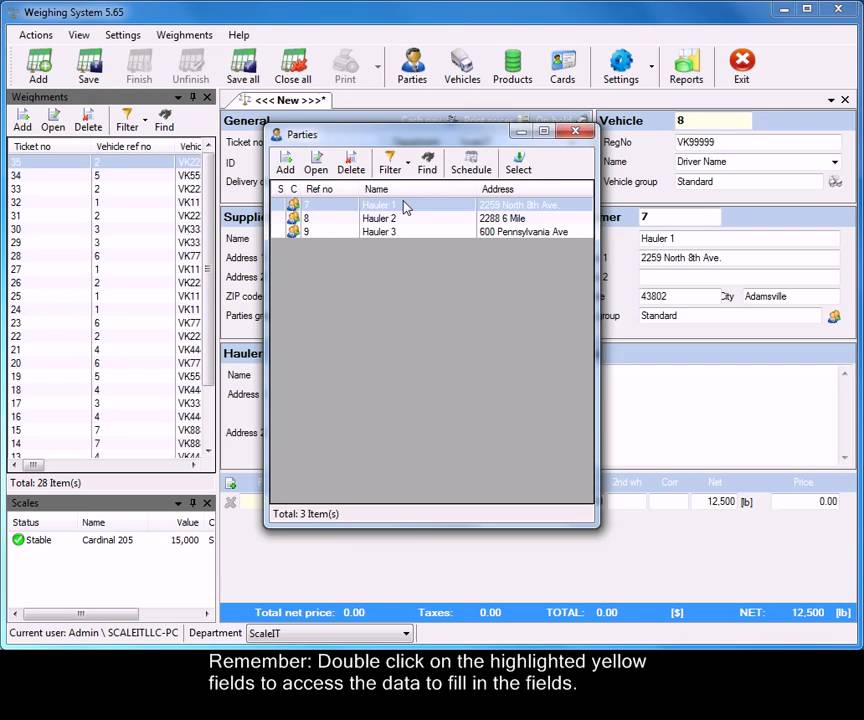 ScaleIT W8: How to Complete a Transaction - YouTube