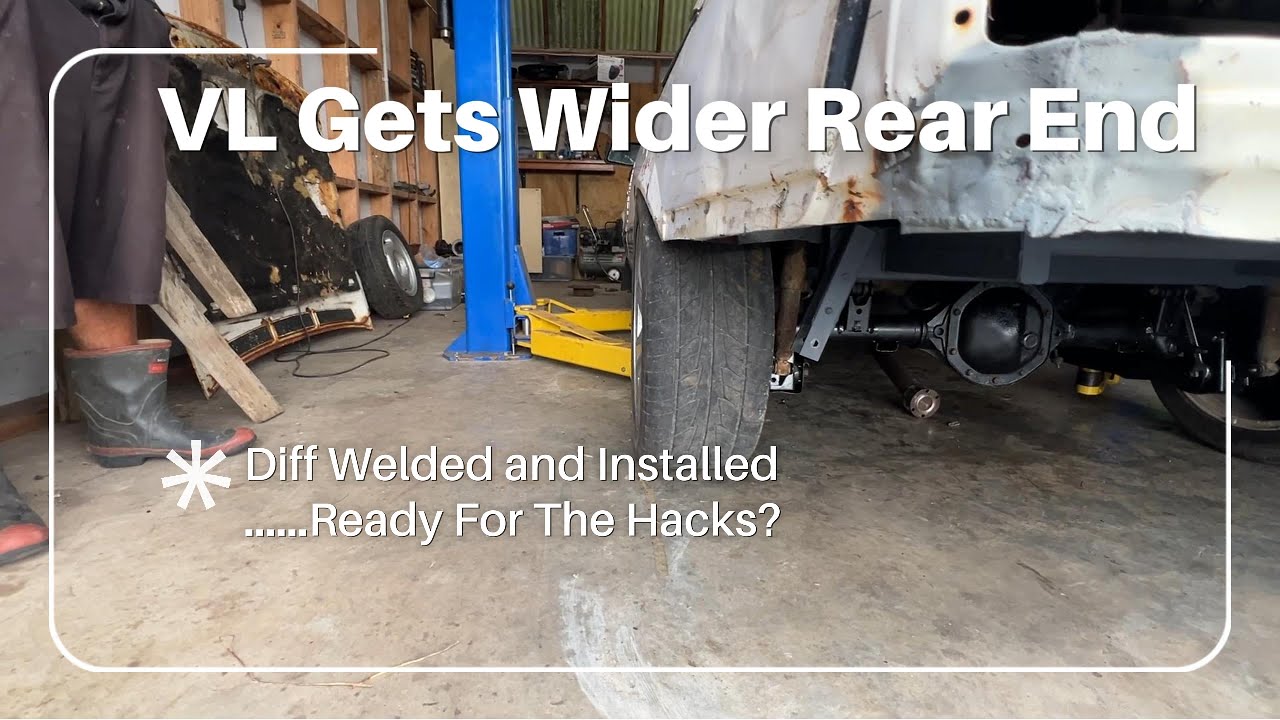 Holden VS Diff Install Into VL. WAYY Wider - YouTube