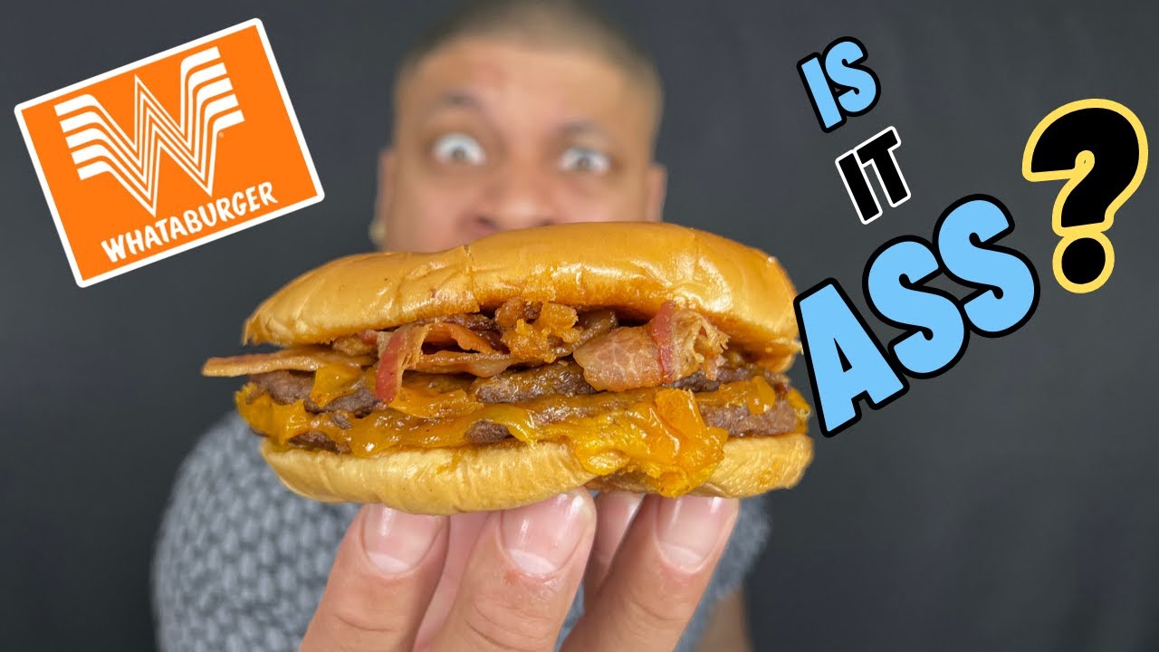 WHATABURGER'S New Bacon Steakhouse Double CheeseBurger! - YouTube
