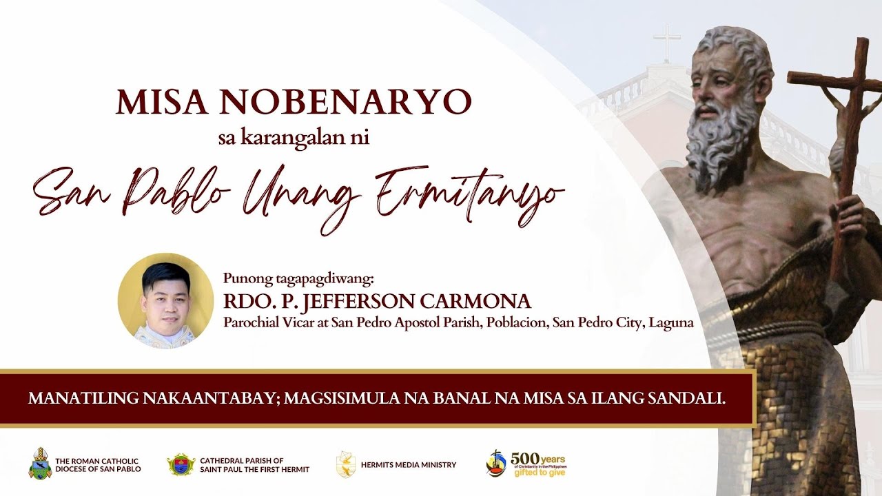 ENERO 11, 2022 | IKA-ANIM NA ARAW NG NOBENARYO PARA SA KARANGALAN NI ...