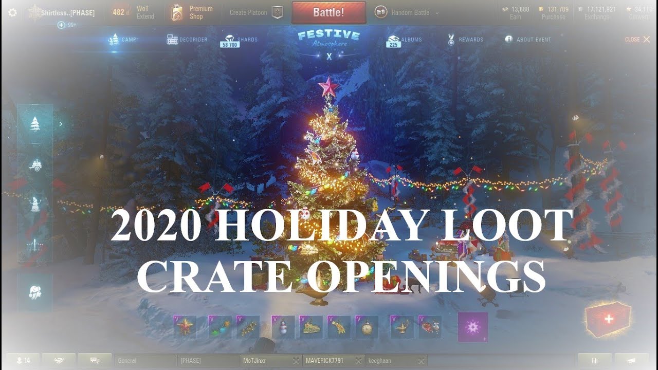 Christmas Loot Box Opening - YouTube