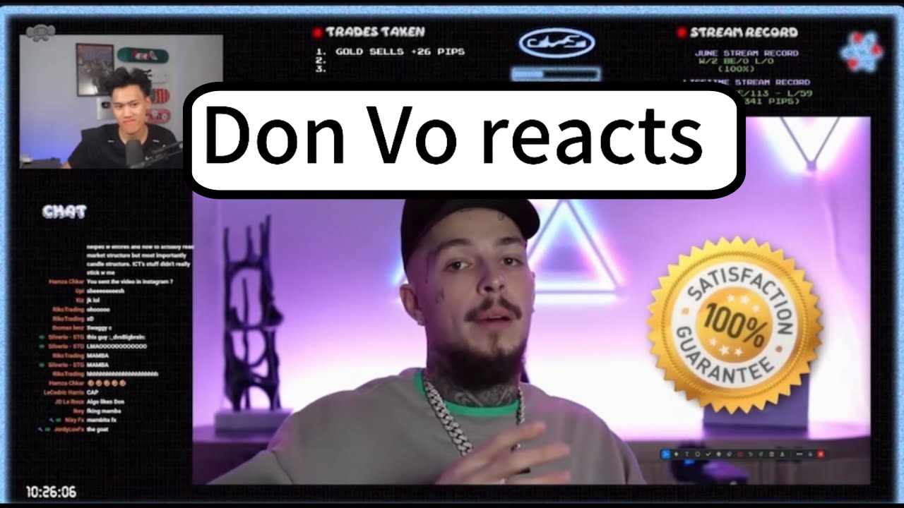 Don Vo reacts to trader videos mamba fx - YouTube