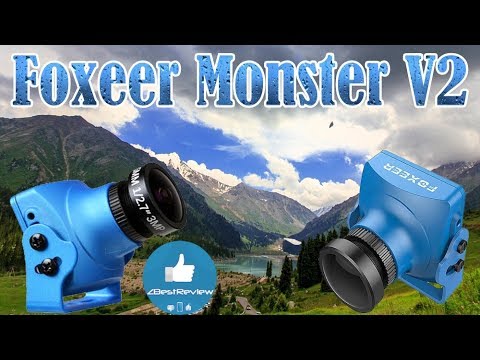 Курсовая Камера Foxeer Monster V2 16:9 1200 TVL. Surveilzone.com - YouTube