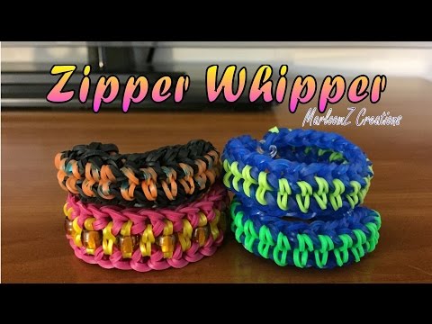 Rainbow Loom Zipper Whipper Bracelet (Hook Only)