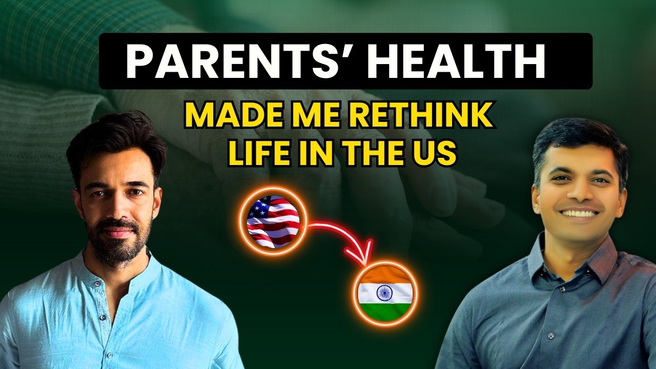 Back to India After 10 years in US to be Part of His Startup - YouTube