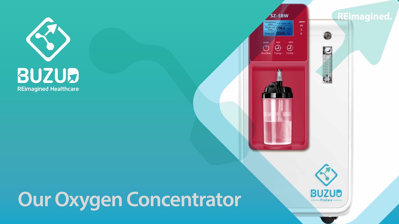 BUZUD Oxygen Concentrator - YouTube