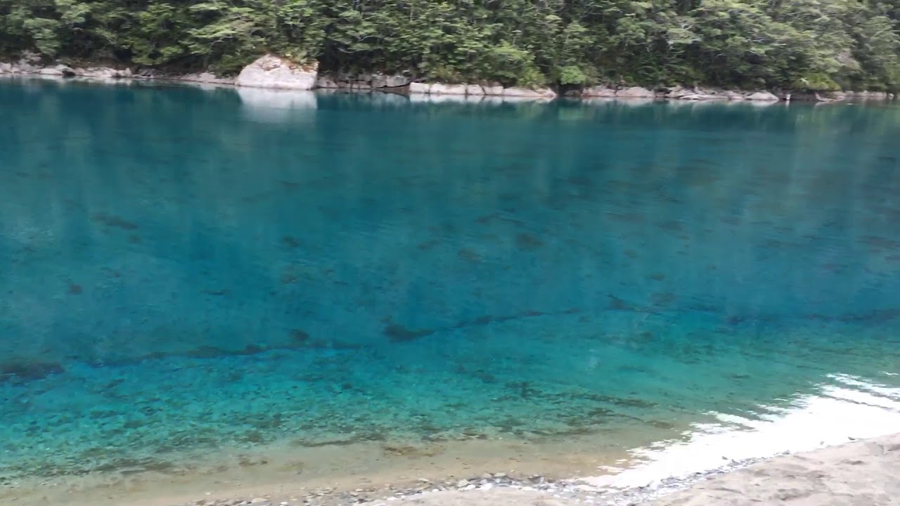 Nelson lakes - Blue lake - YouTube
