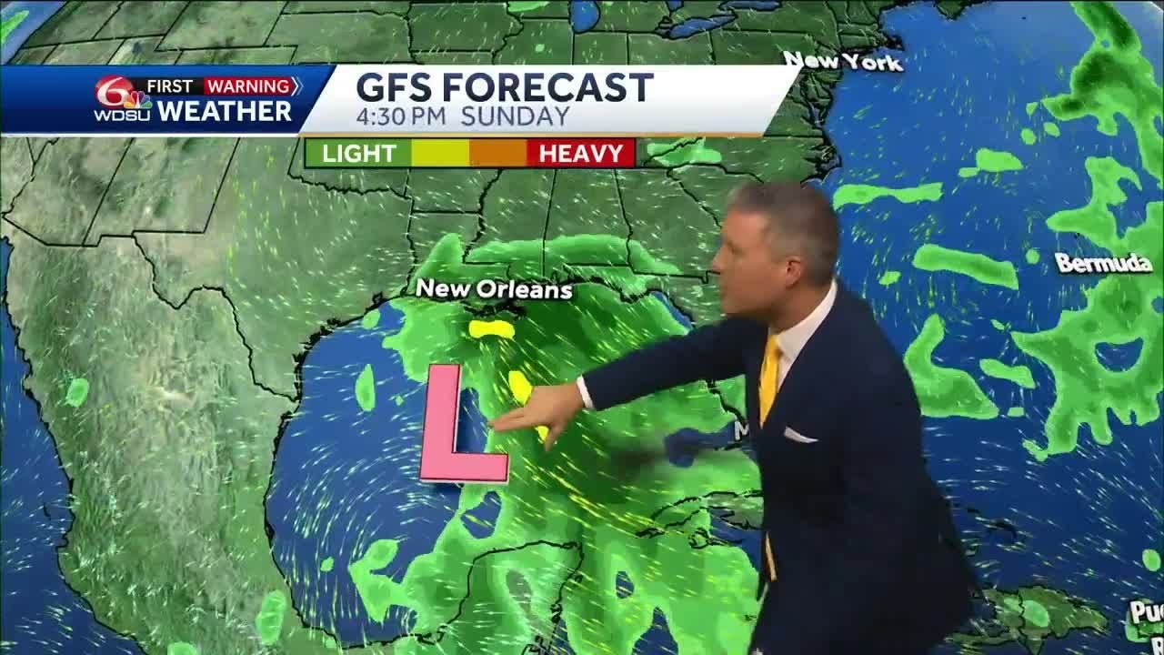 Tracking a possible tropical connection to storms Sunday - YouTube