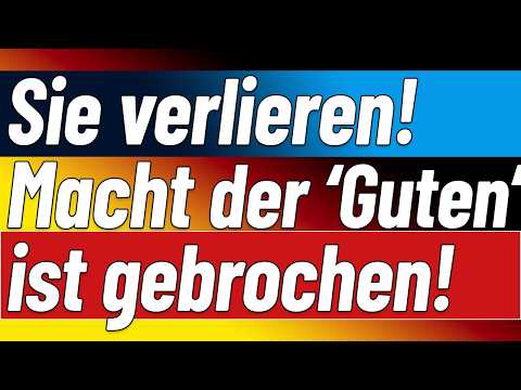 Tagesfazit! Bestmenschen verlieren ihre Macht! Das Land wird blau!
