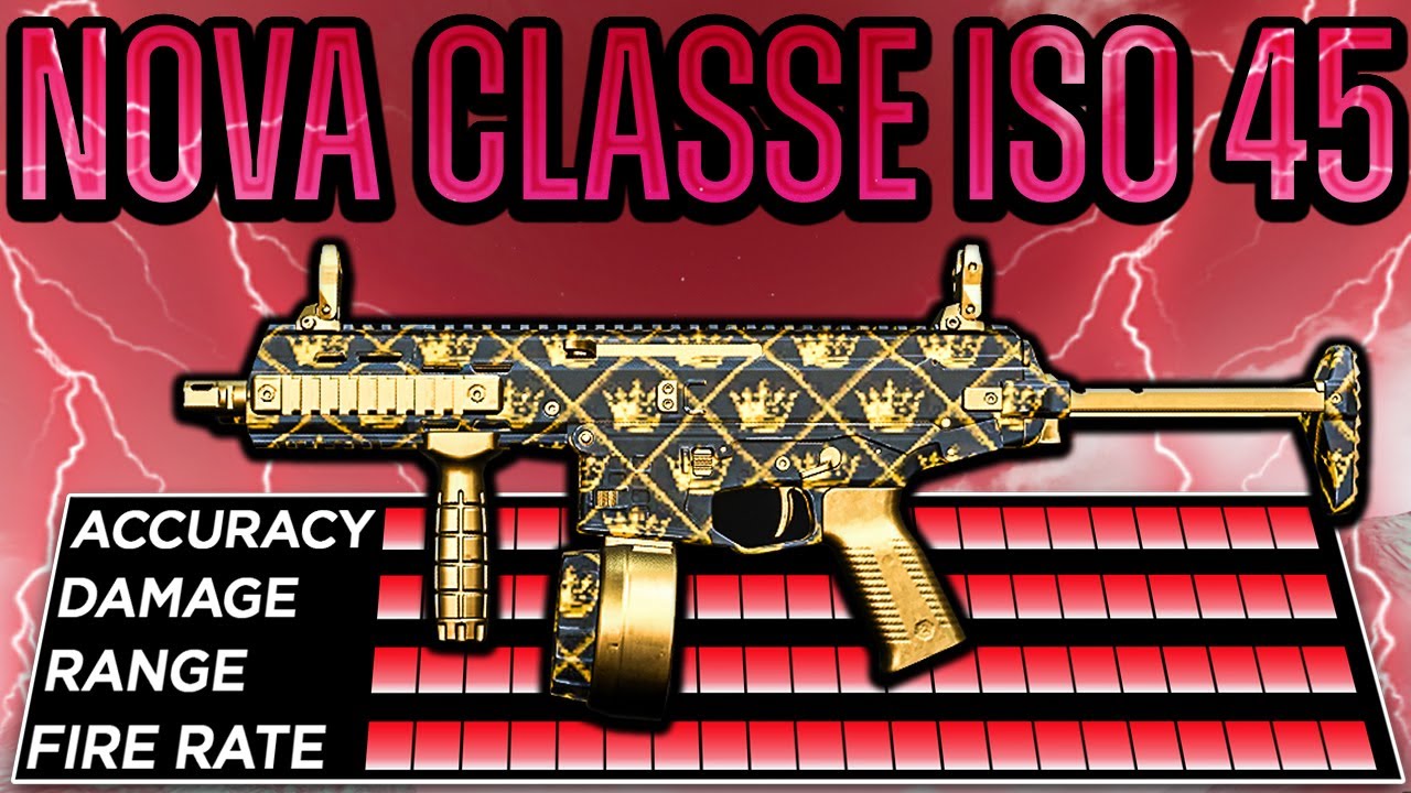 NOVA CLASSE ISO 45 META WARZONE 2!! MELHOR CLASSE ISO 45 WARZONE 2.0 ...
